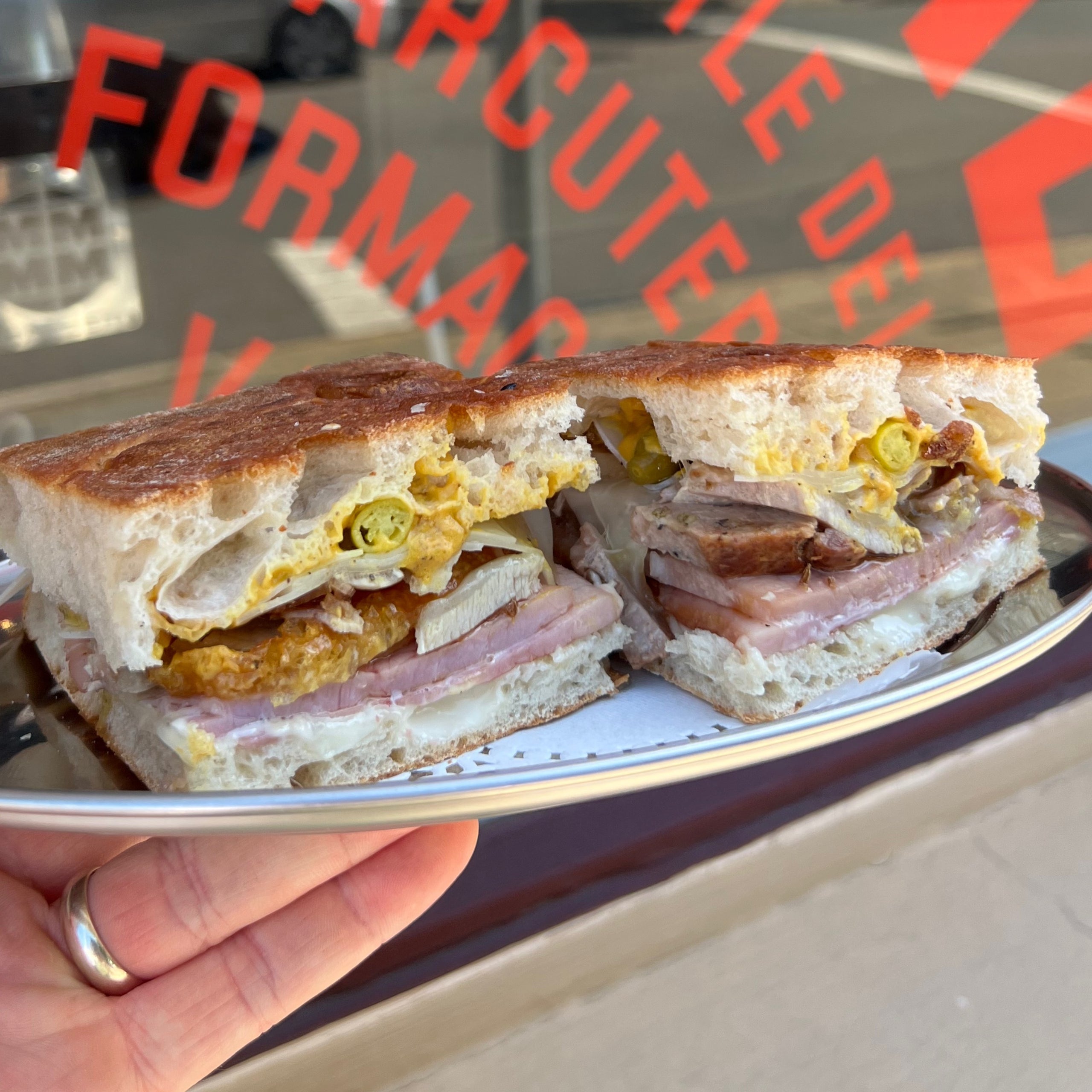 #15. Porchetta, Campari Glazed Ham & Provolone | Arno Deli